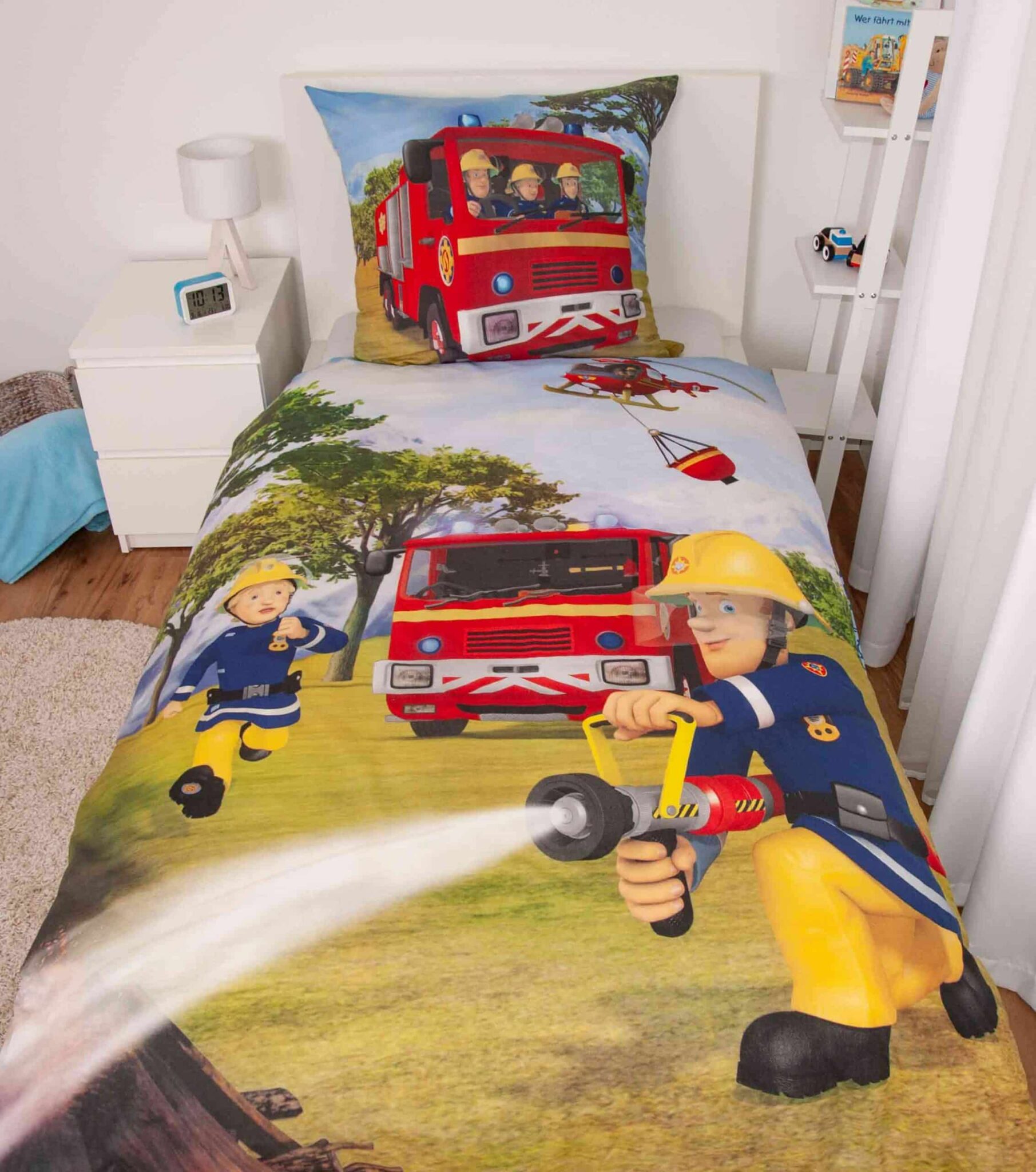 Bettwasche Sam Der Feuerwehrmann
